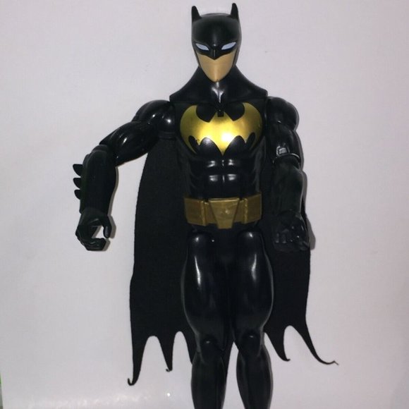 Toys | Mattel Dc Comics Batman 12 Inch Black Gold Belt Figure Rare ...